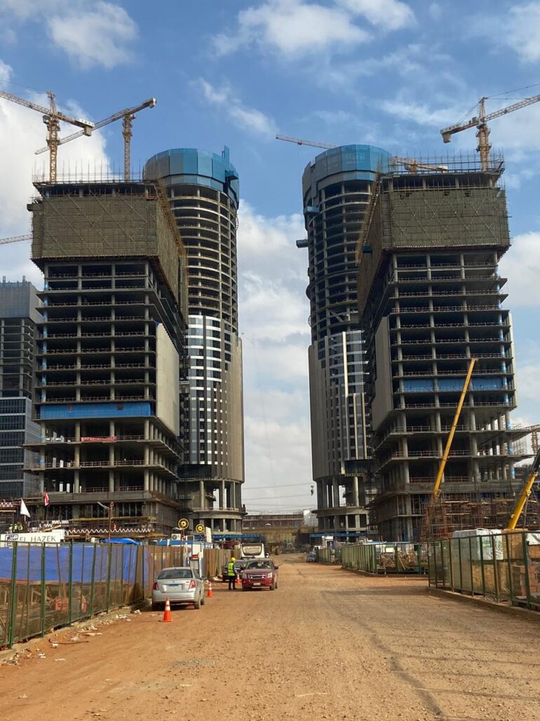 Central Business District – C05&C06 office building towers – Egy-P.T ...